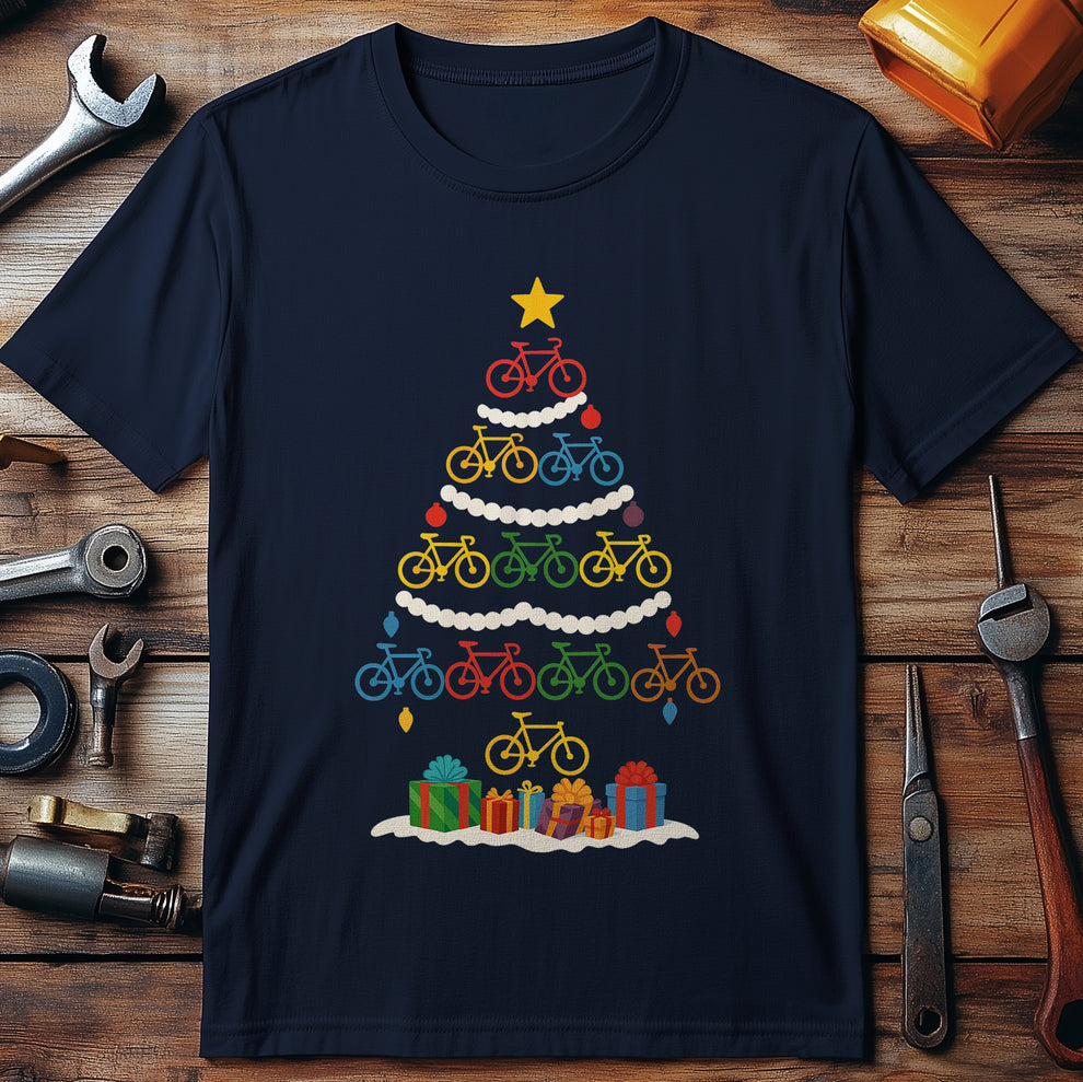 BICYCLE CHRISTMAS TREE 36 T Shirt – Velotees