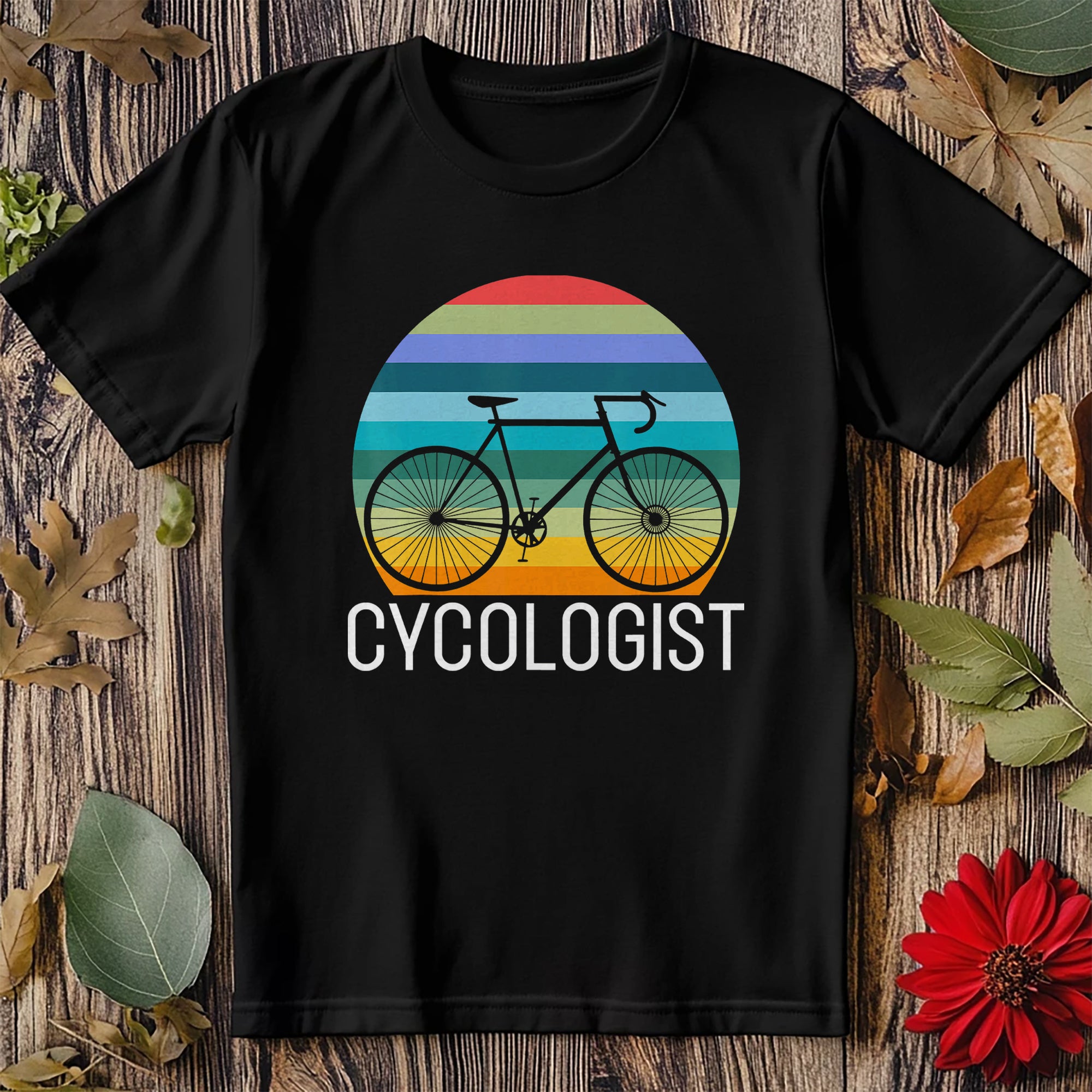 Cycologist sunset 236 T-shirt – Velotees